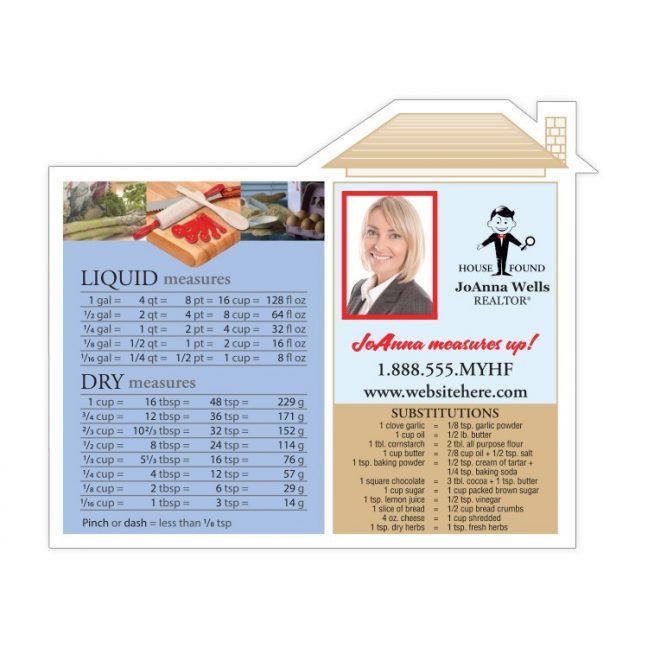 Real Estate Magnets, House Shaped Magnets